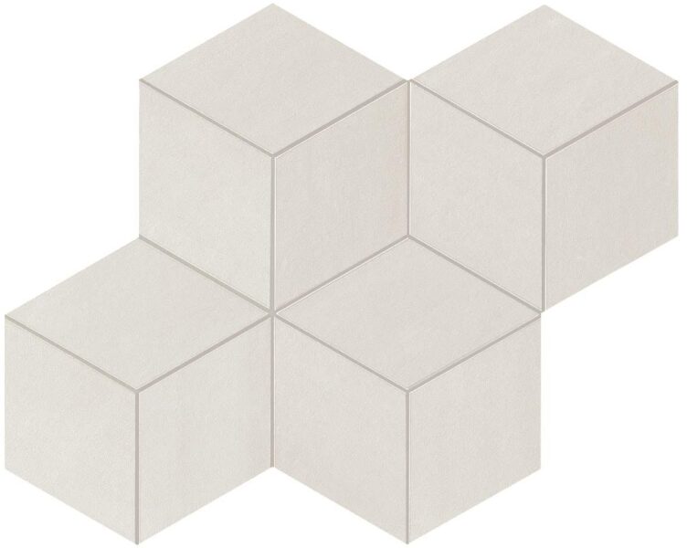 Mekal Light Esagono Mosaico 30/35 Matt - Minoli Tile outlet