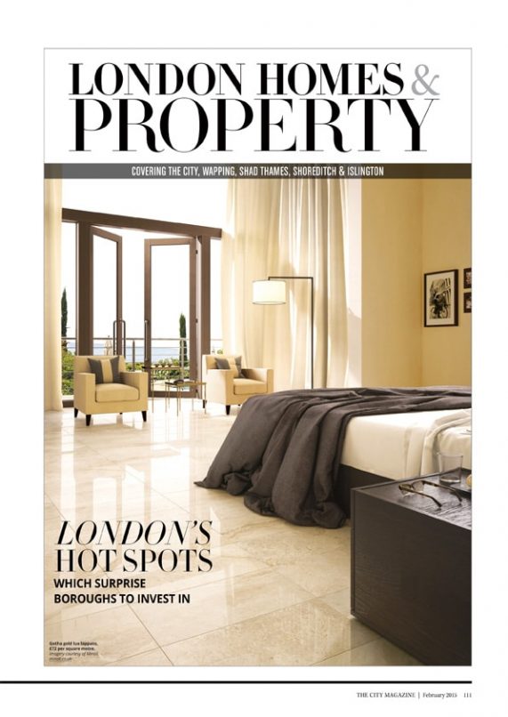London Property Front Cover | Minoli Tiles