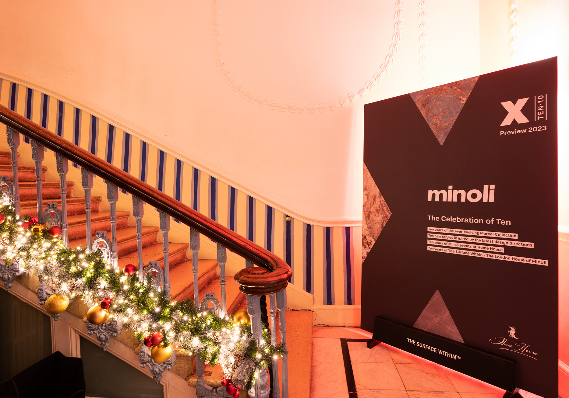 Minoli 2023 Preview Event - Home House London - Minoli