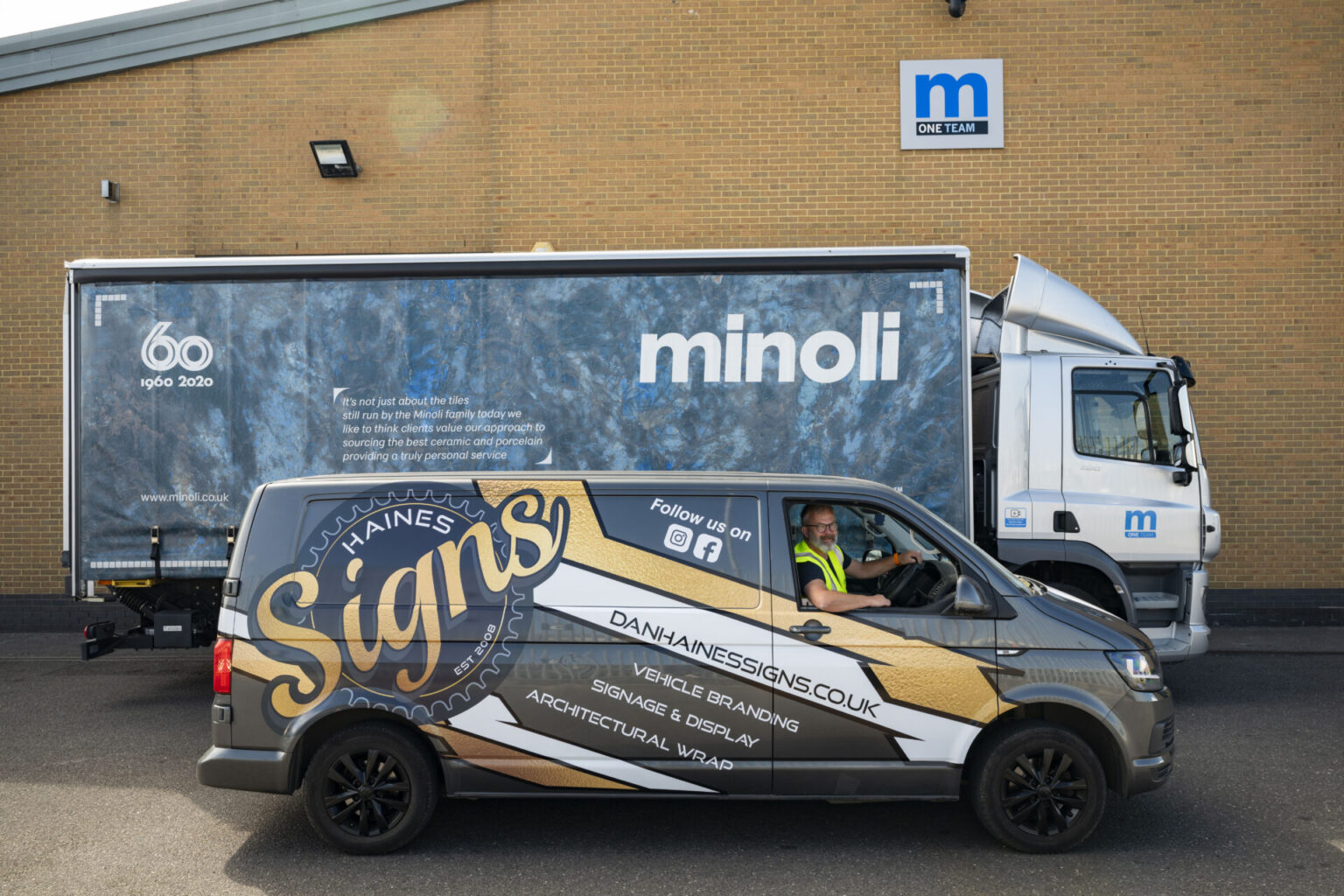 Minoli Supplier Stories - Dan Haines Signs - Minoli