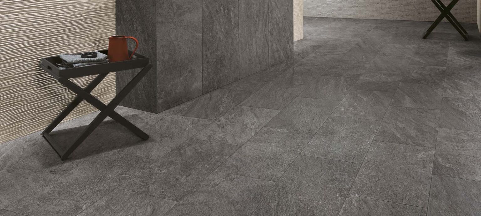 Stone Effect Tile for Inside and Outside | Minoli Bravestone Grey