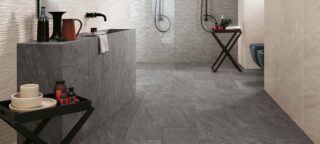 Stone Effect Tile for Inside and Outside | Minoli Bravestone Grey
