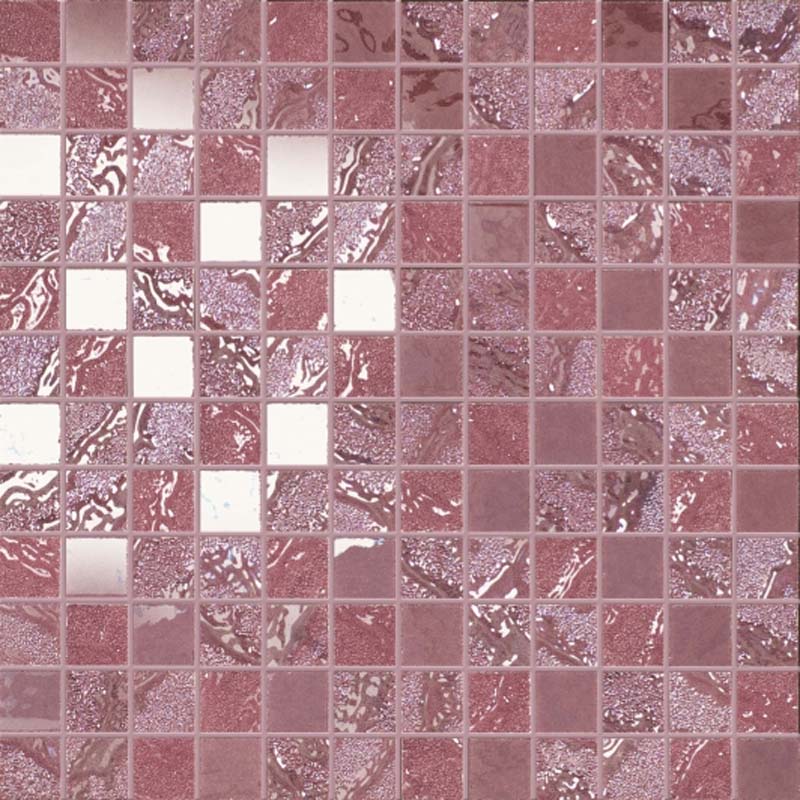 Pink Mosaic Tiles | Four Seasons Bloom Luxury Mosaic