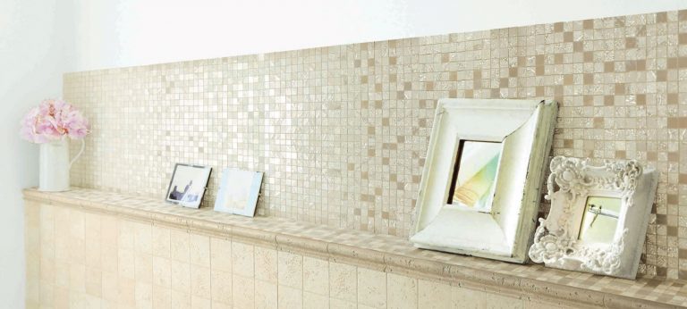 Cream Mosaic Tile | Four Seasons Spring Luxury Mosaic