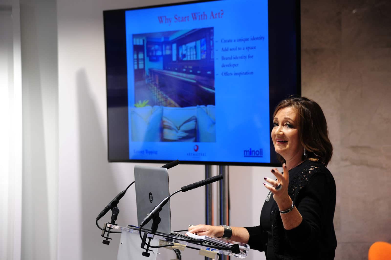 London Properties and Art, an event organised by Minoli