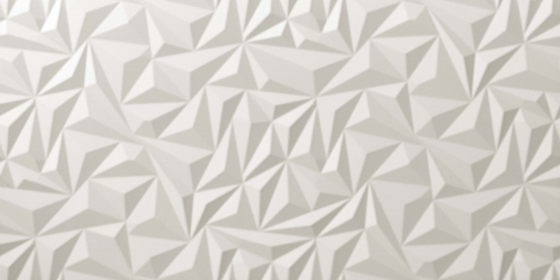 3D Wall Design - White Tiles | Minoli