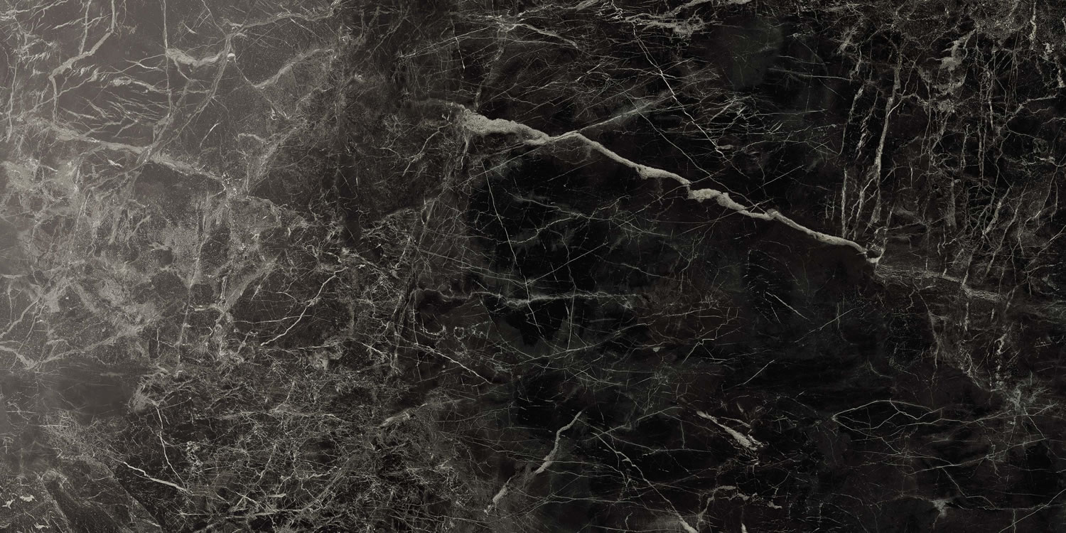Black Marble Effect Tiles | Minoli Marvel Noir Saint Laurent